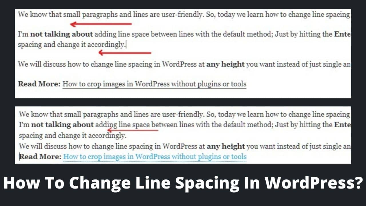 How To Change Line Spacing In WordPress 3 Best Ways BasicWebGuide