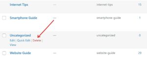 How To Remove Uncategorized Category In WordPress? 2 Best Ways - BasicWebGuide